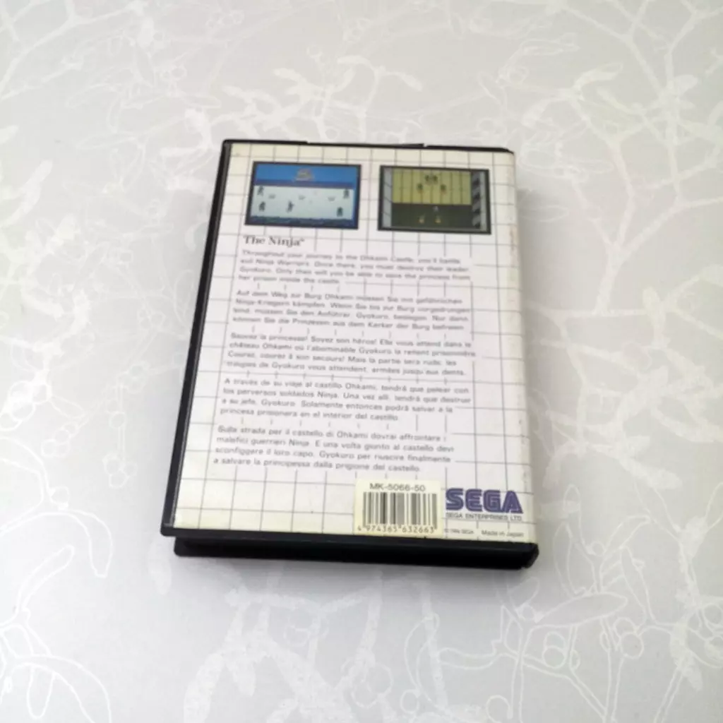 The Ninja - Master System - Acheter vendre sur Référence Gaming