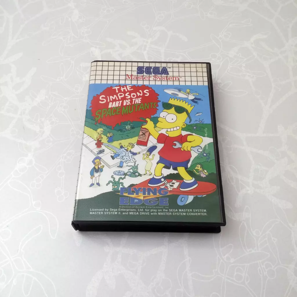 The Simpsons : Bart vs the Space Mutants - Master System - Acheter ...
