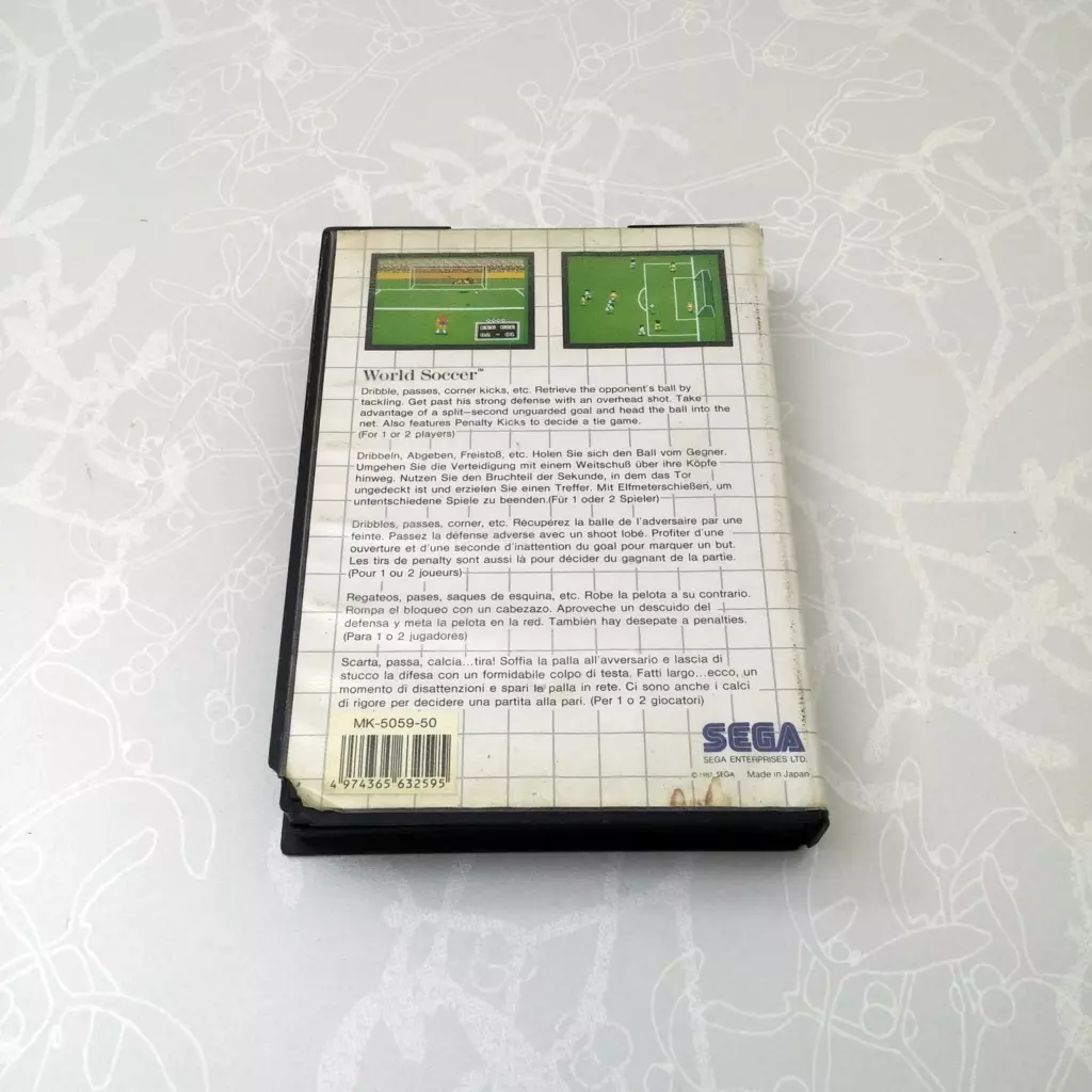 World Soccer - Master System - Acheter vendre sur Référence Gaming