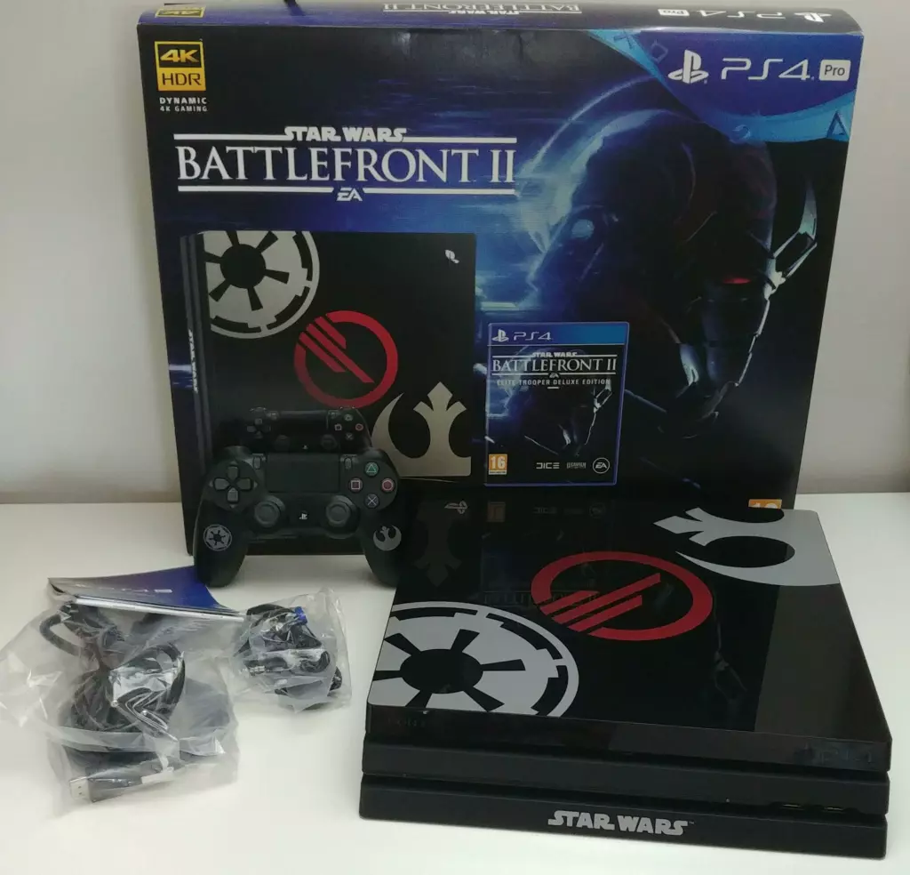 Console PS4 Pro Star Wars Battlefront II édition Limitée - 1 To ...
