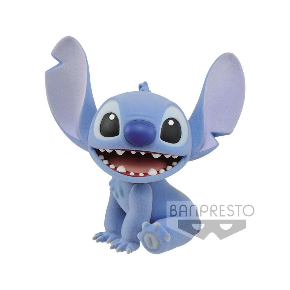 Lilo & stitch - fluffy puffy stitch figure 9cm