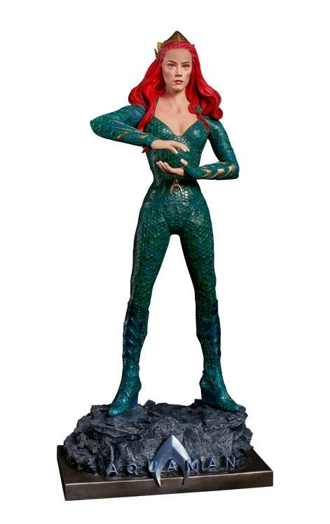 Dc comics - aquaman 2018 mera life size figure (base incluse)