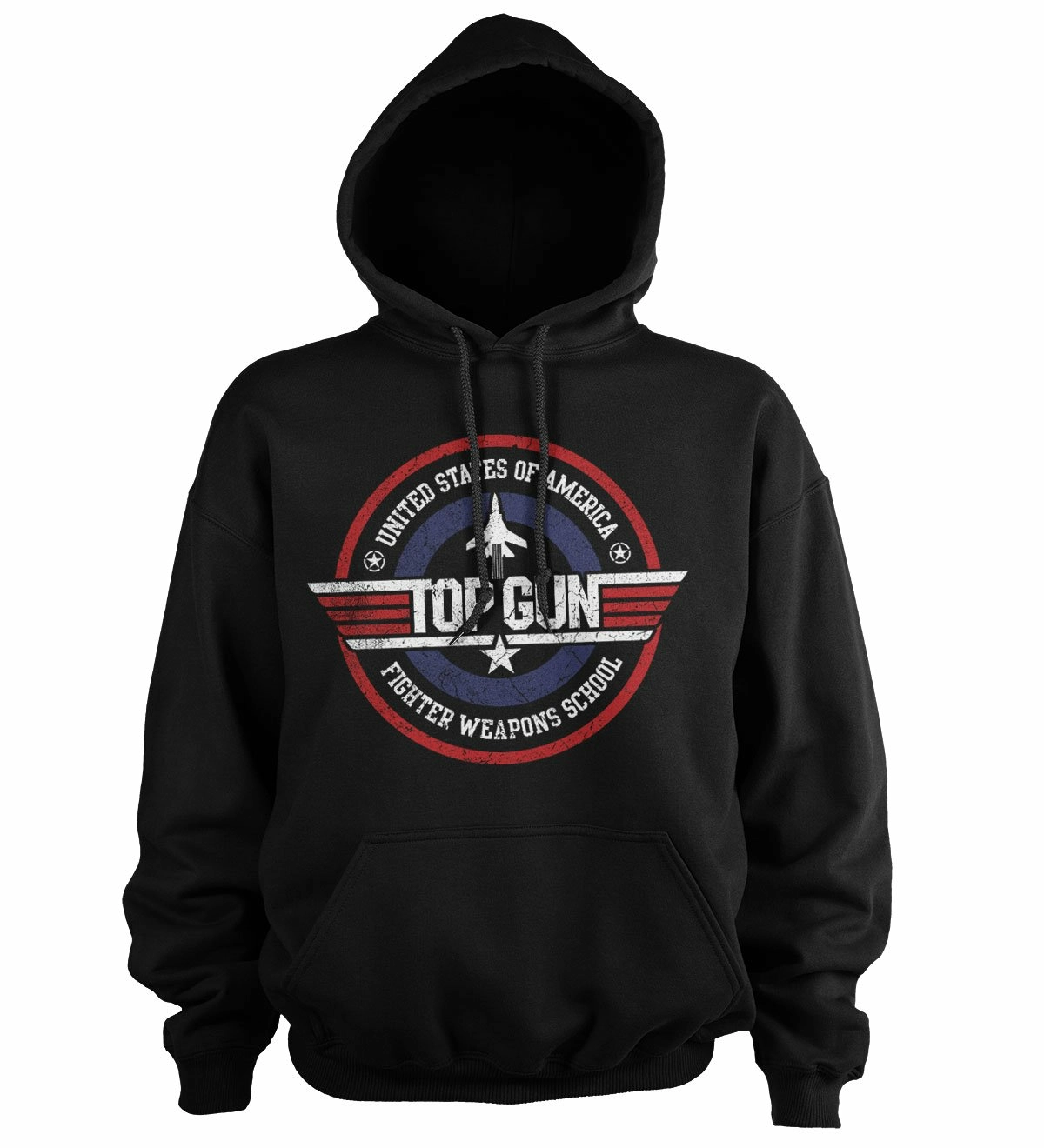 Top gun - fighter weapons school - sweat hoodie - (xl)