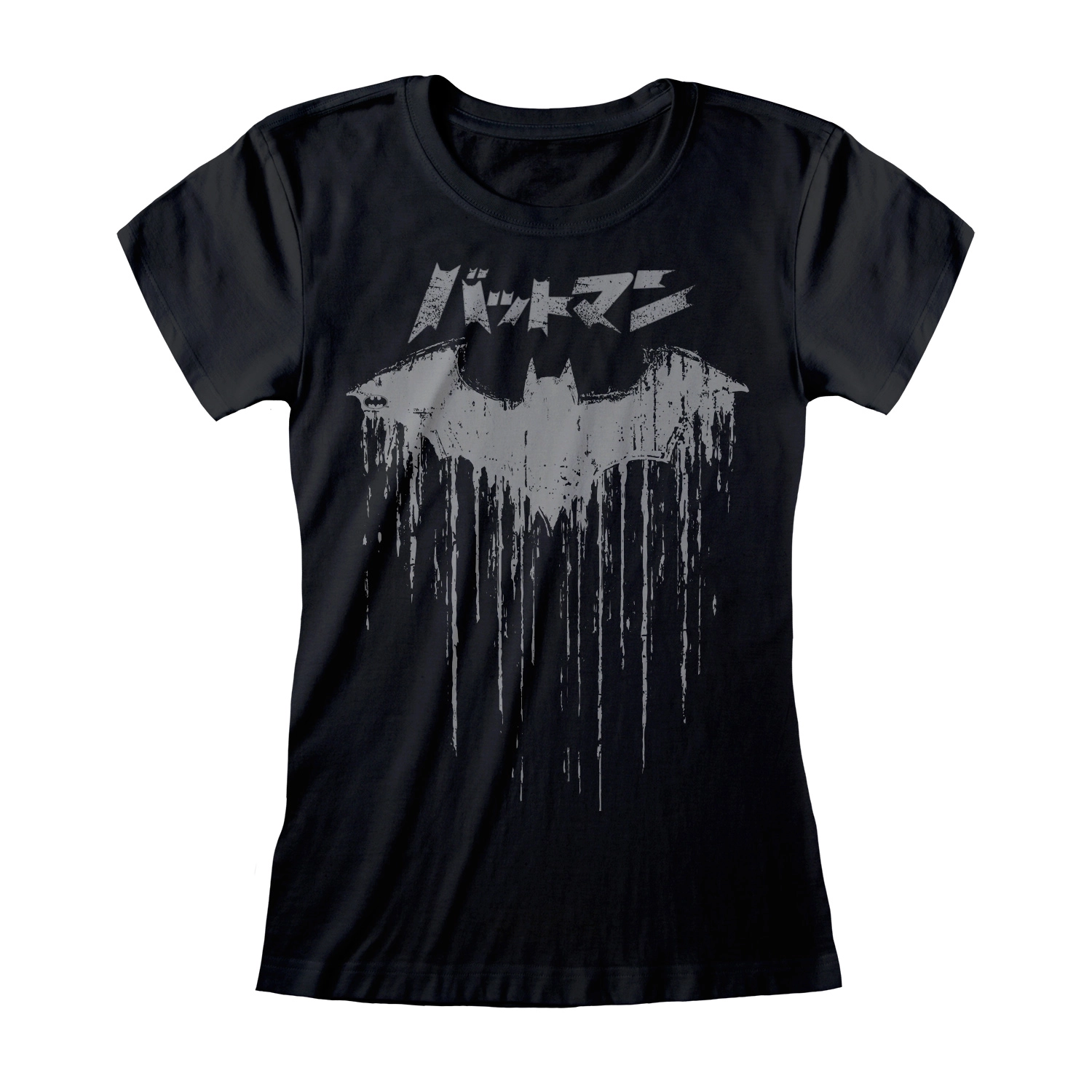 Dc batman - distressed japanese logo ex large - T-Shirts