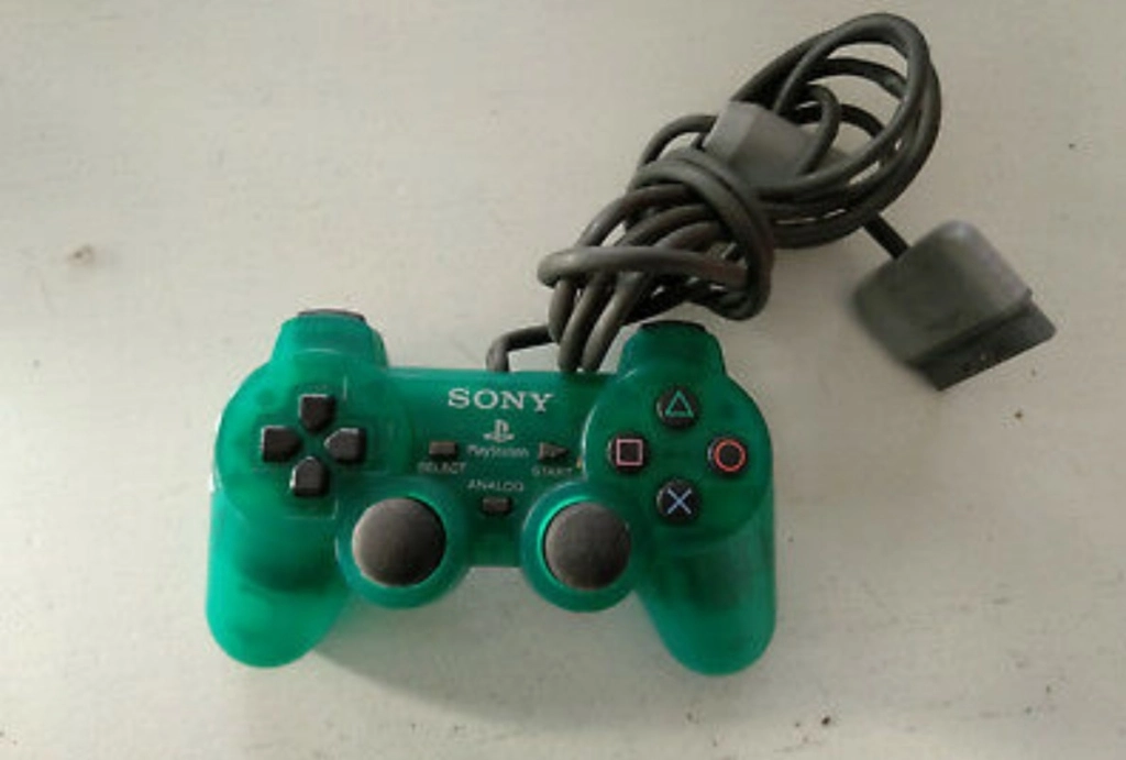 Manette Dualshock PlayStation officielle verte