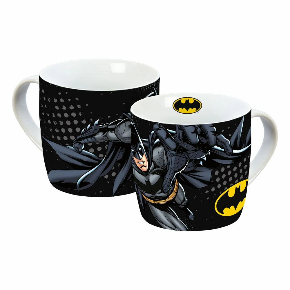 Batman mug pose