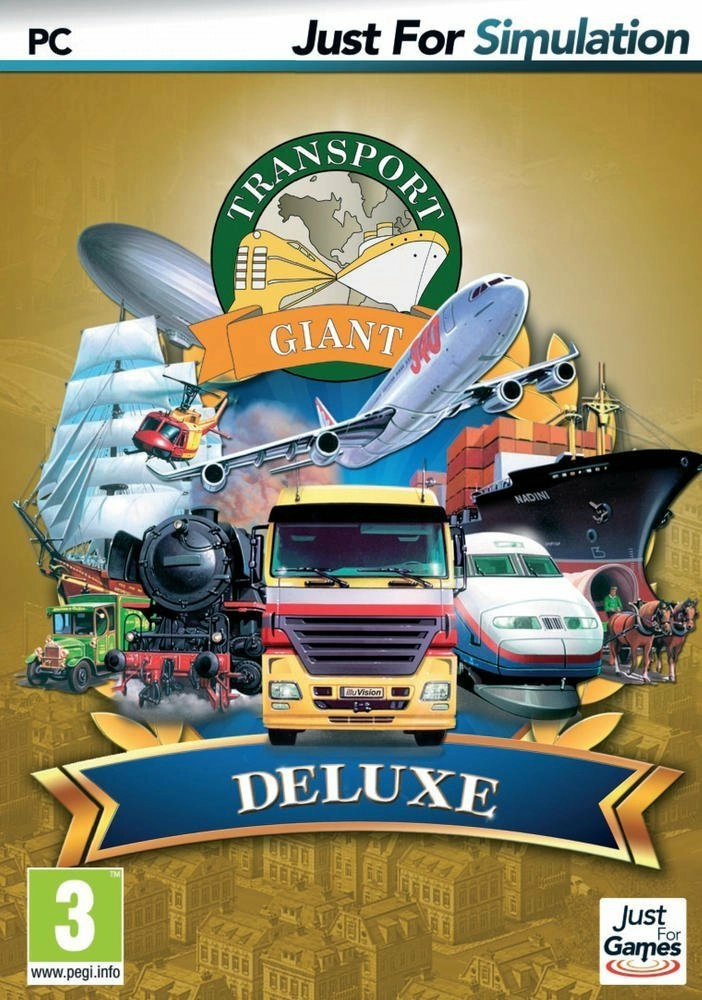 Transport Giant édition deluxe Just For Simulation - PC