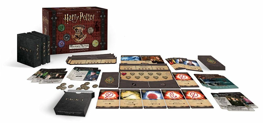 Harry potter jeu de cartes deck-building hogwarts battle the charms and ...