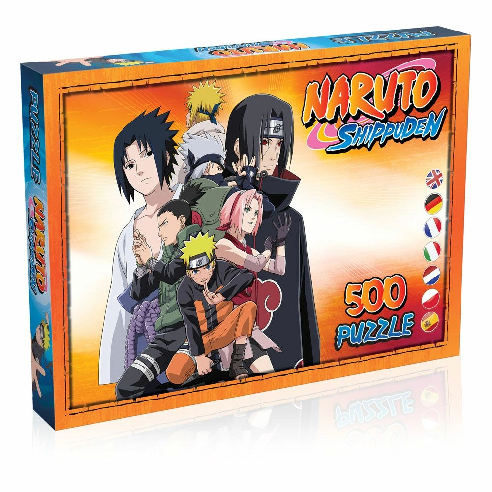 Naruto shippuden puzzle characters