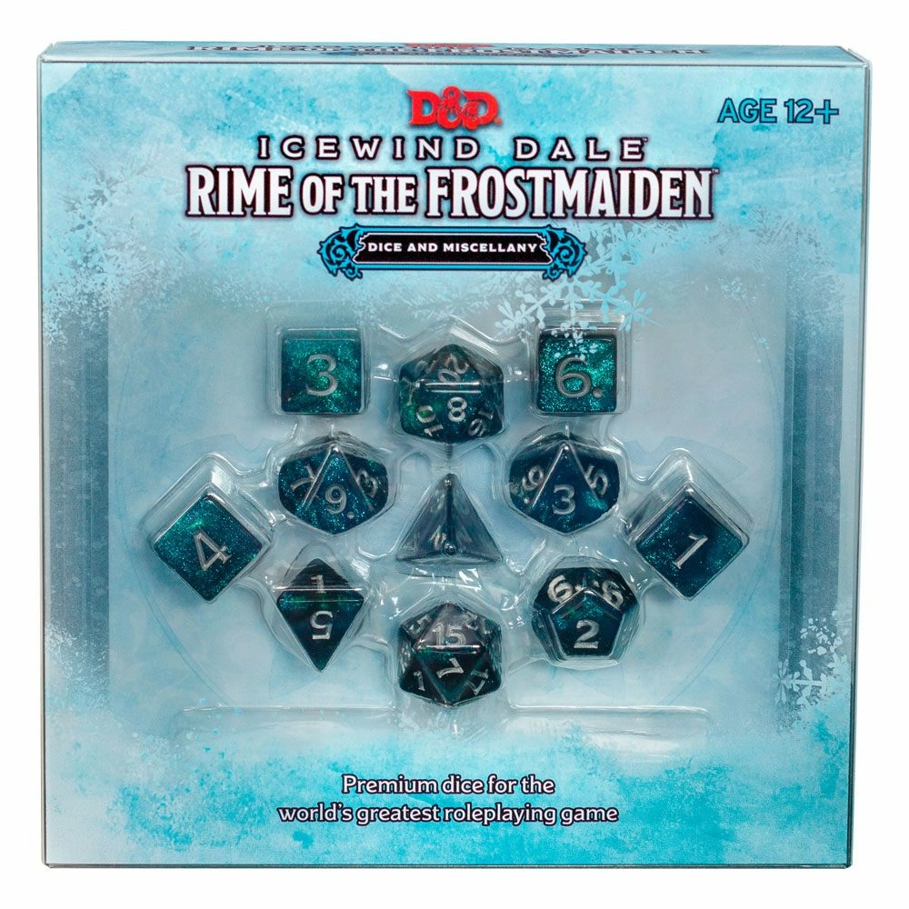 Dungeons & dragons rpg dés icewind dale: rime of the frostmaiden