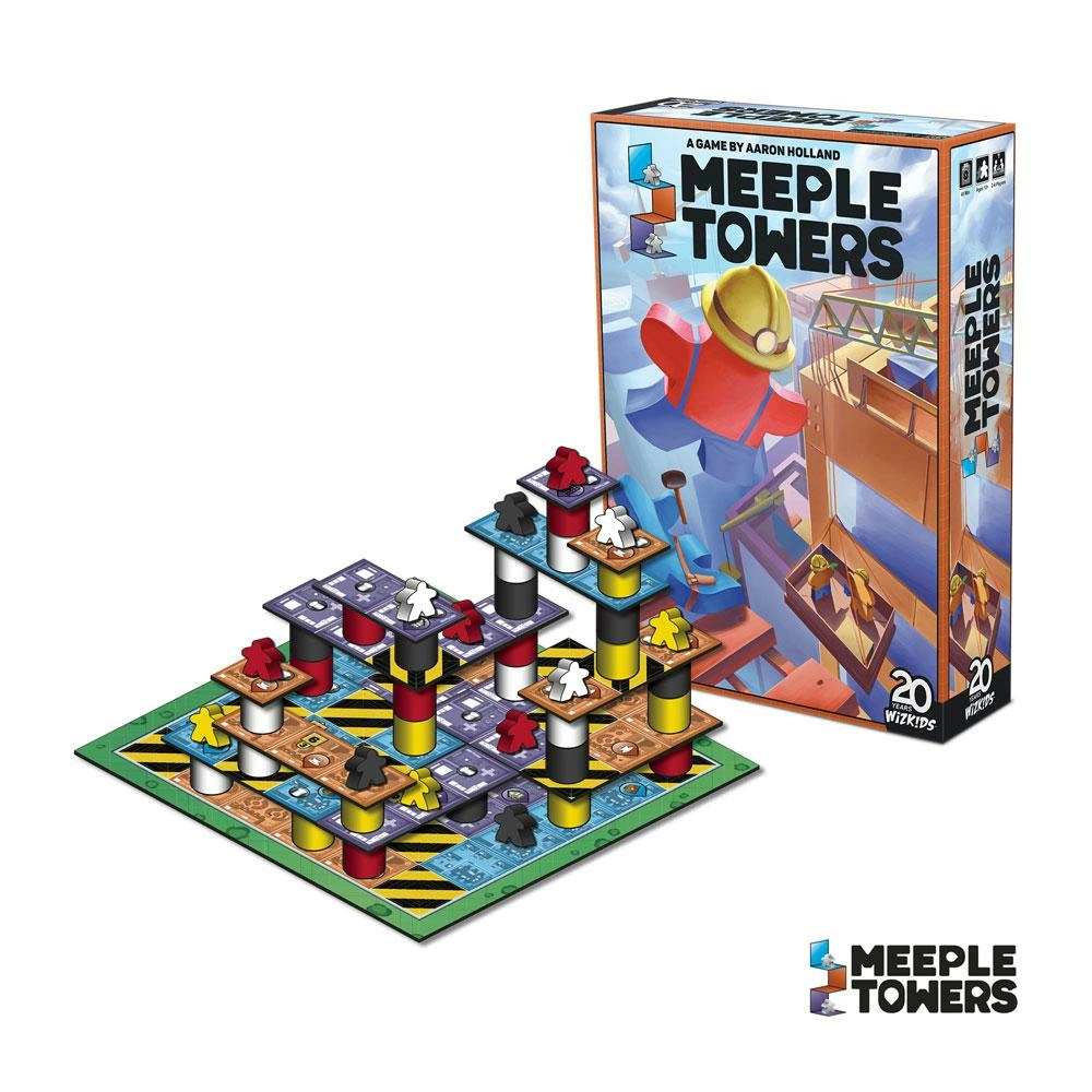 Meeple towers jeu de plateau anglais
