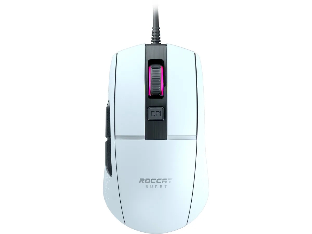 Roccat - burst core mouse white
