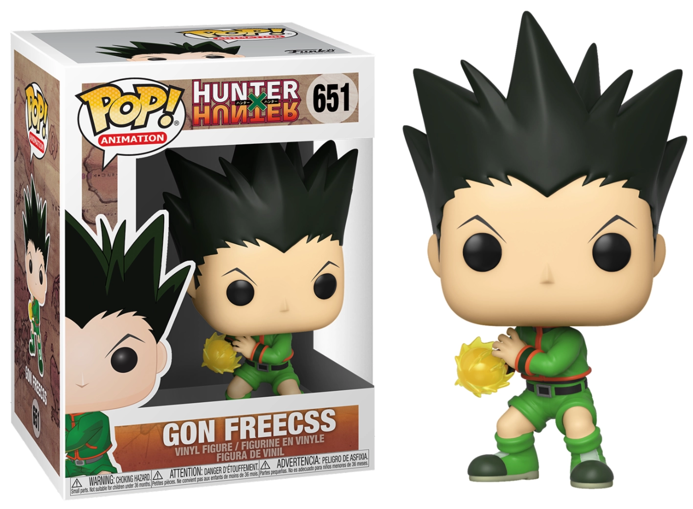 Funko pop! animation: hunter x hunter - gon freecss