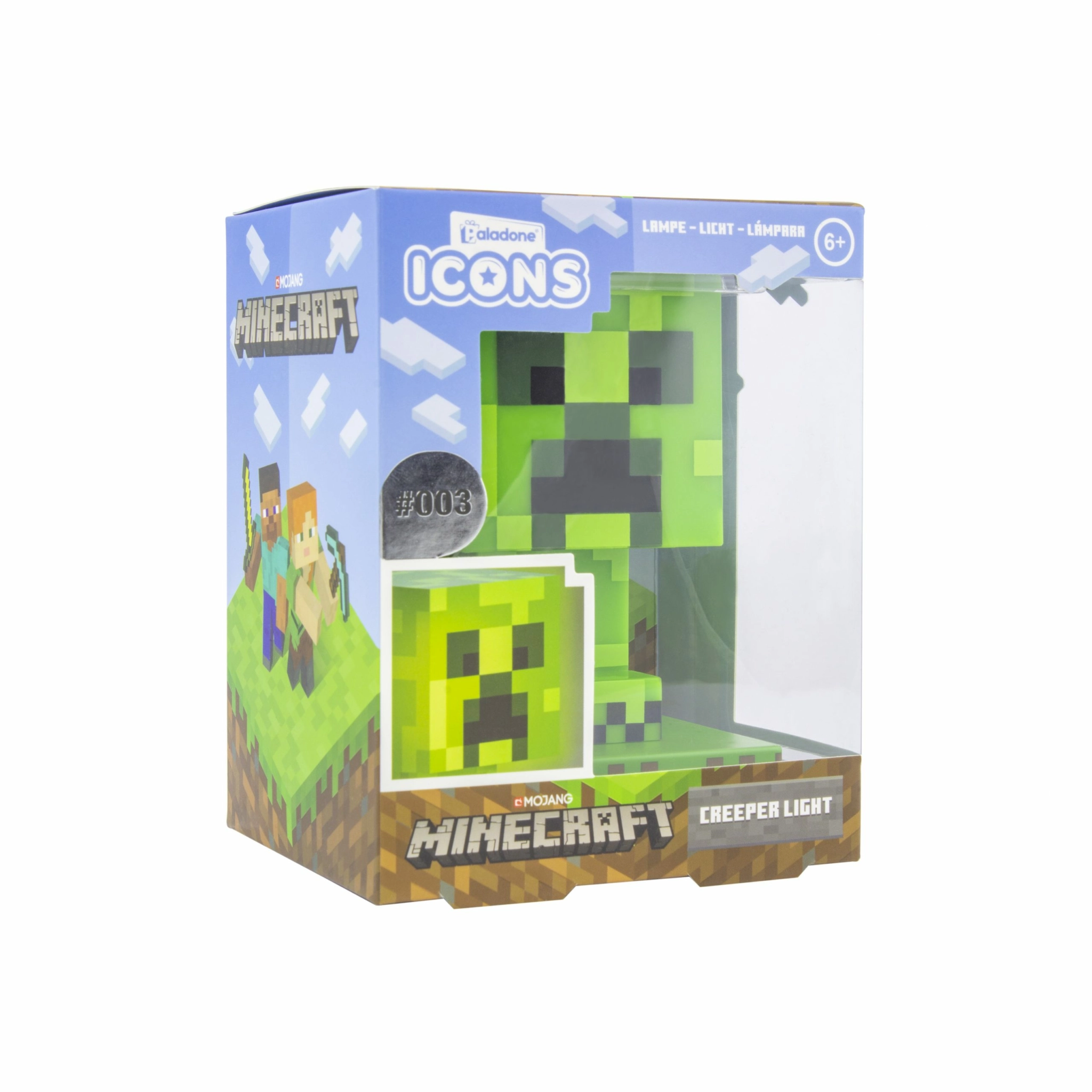Minecraft - lampe icon creeper