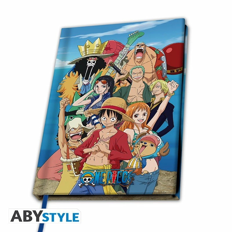One piece - equipage luffy - notebook a5