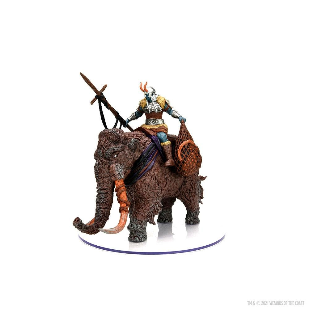 D&d icons of the realms premium set : snowbound frost giant and mammoth