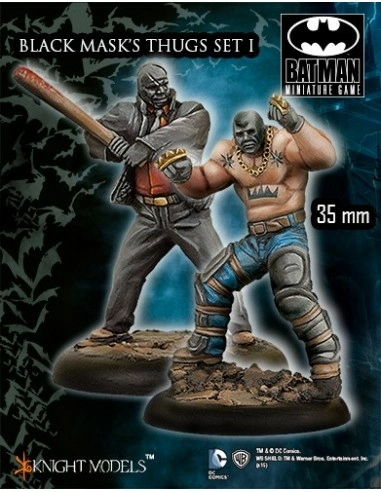 Batman - black mask thugs set 1 35mm