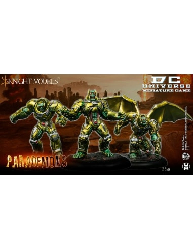 Dc universe - parademon invasion force