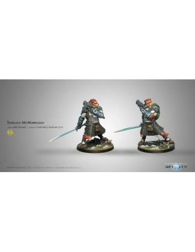 Infinity - tearlach mcmurrough (2 chain rifle templar ccw) new