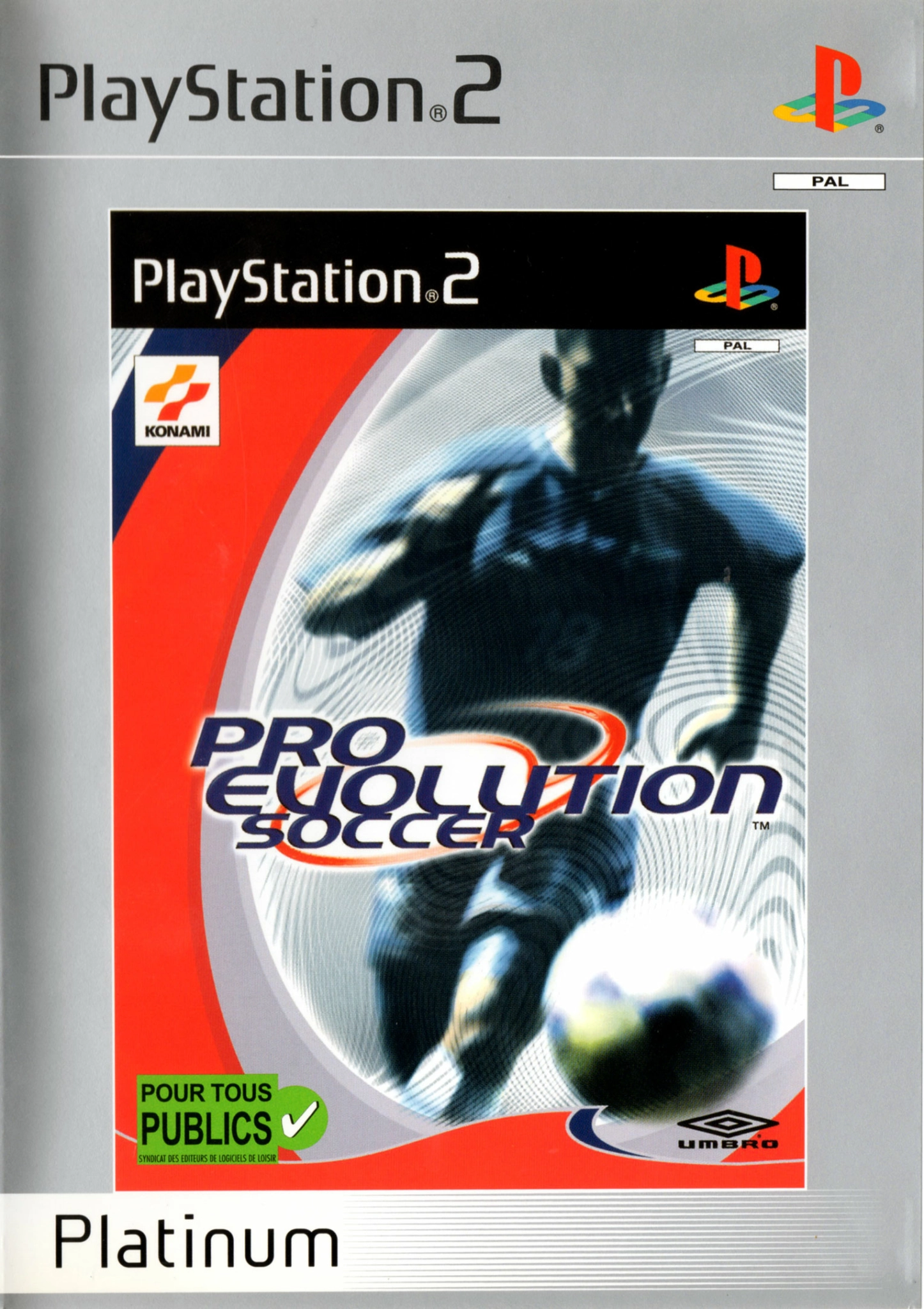 PES : Pro Evolution Soccer édition Platinum - PlayStation 2