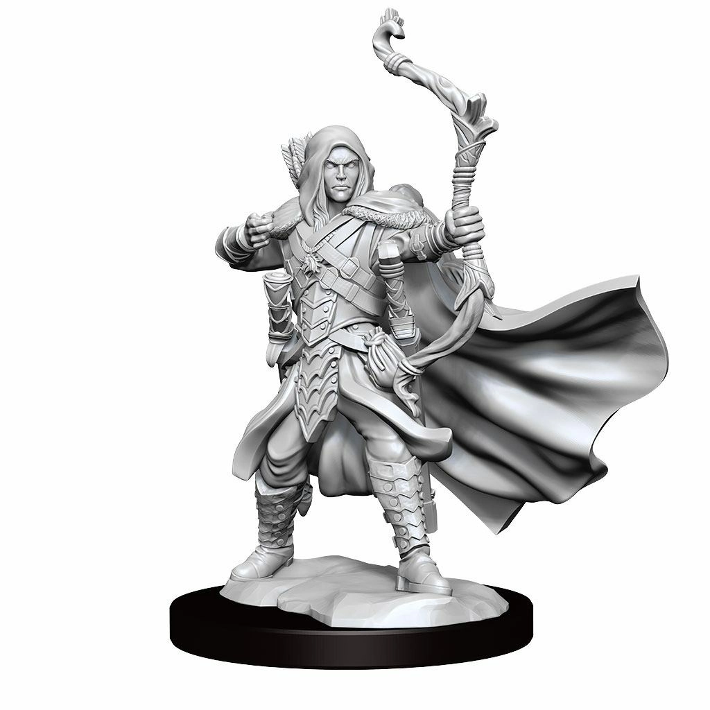 Dungeons & dragons frameworks miniature model kit elf ranger male