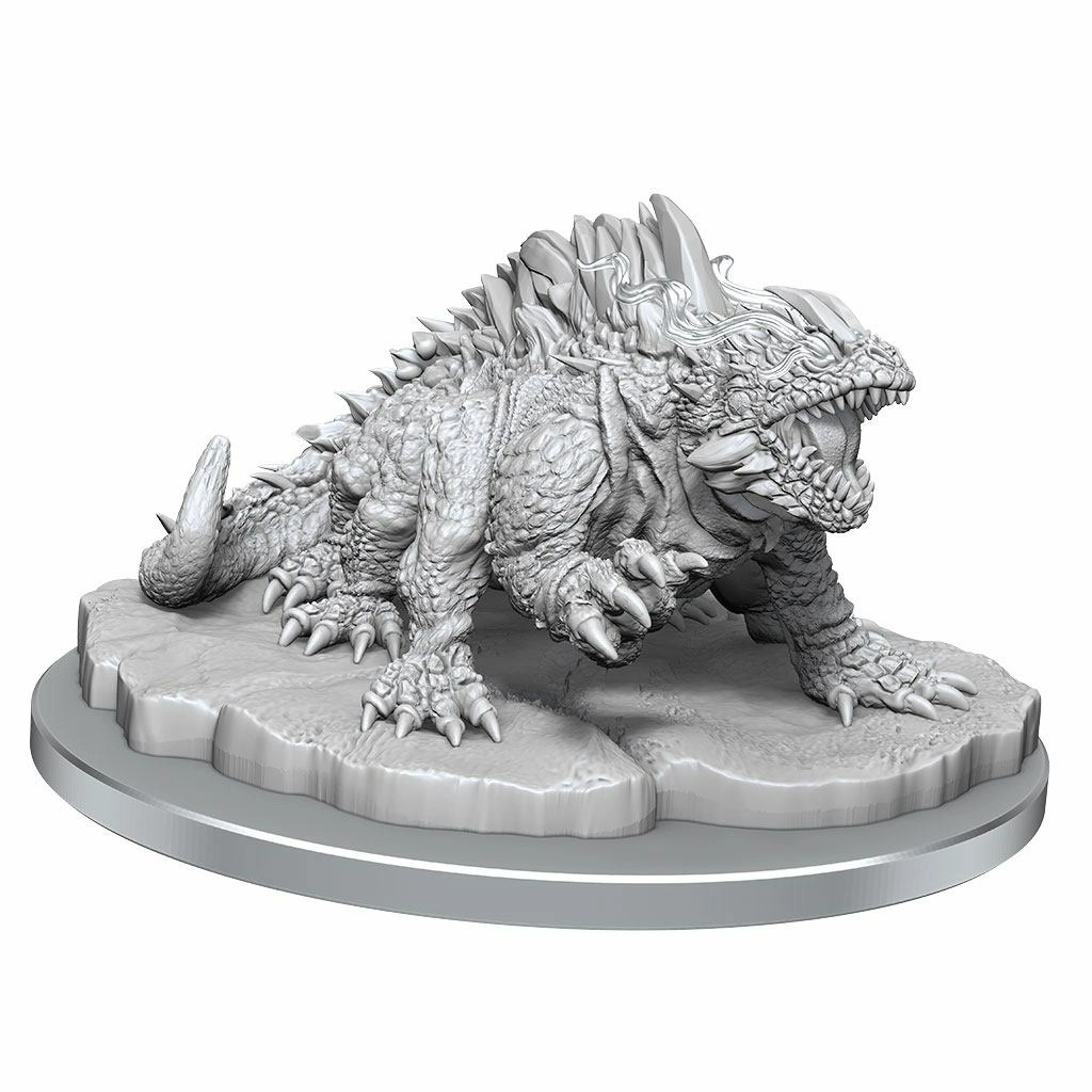 Dungeons & dragons frameworks miniature model kit basilisk