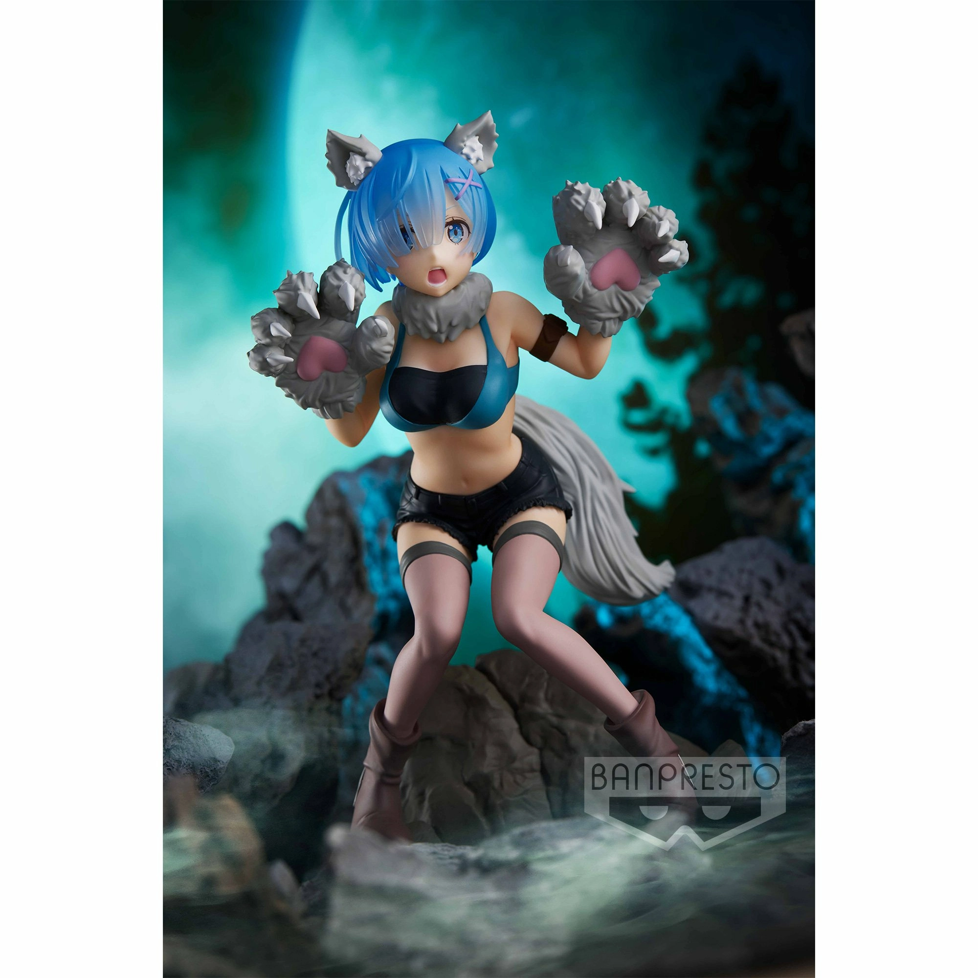 Re:zero - starting life in another world - espresto est monster motions rem figure 22cm