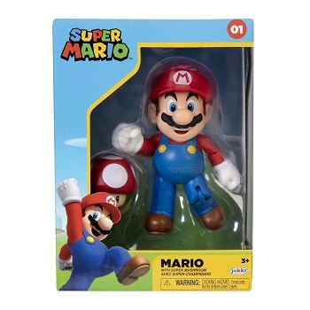 Figurine col. mario+champ 10cm