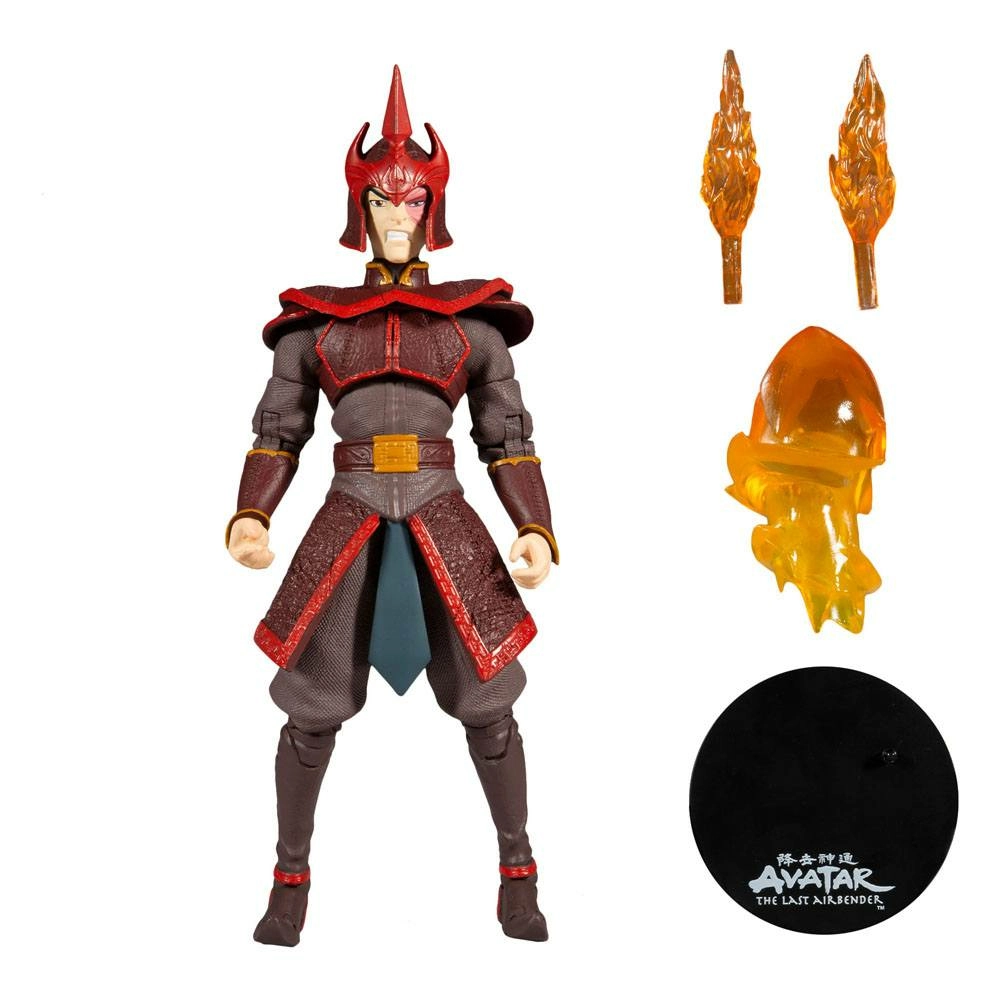 Avatar, le dernier maître de l'air figurine prince zuko helmeted (gold ...