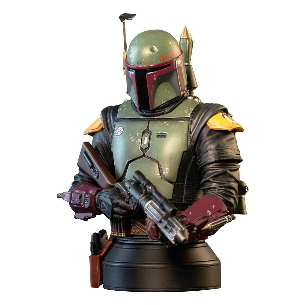 Star wars: the book of boba fett buste 1/6 boba fett 15 cm : Référence ...