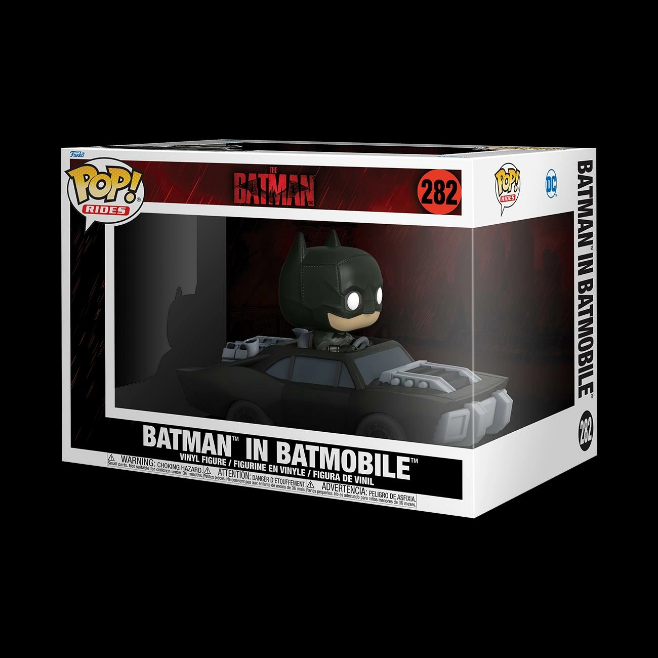 Funko pop! rides super deluxe: the batman - batman in batmobile