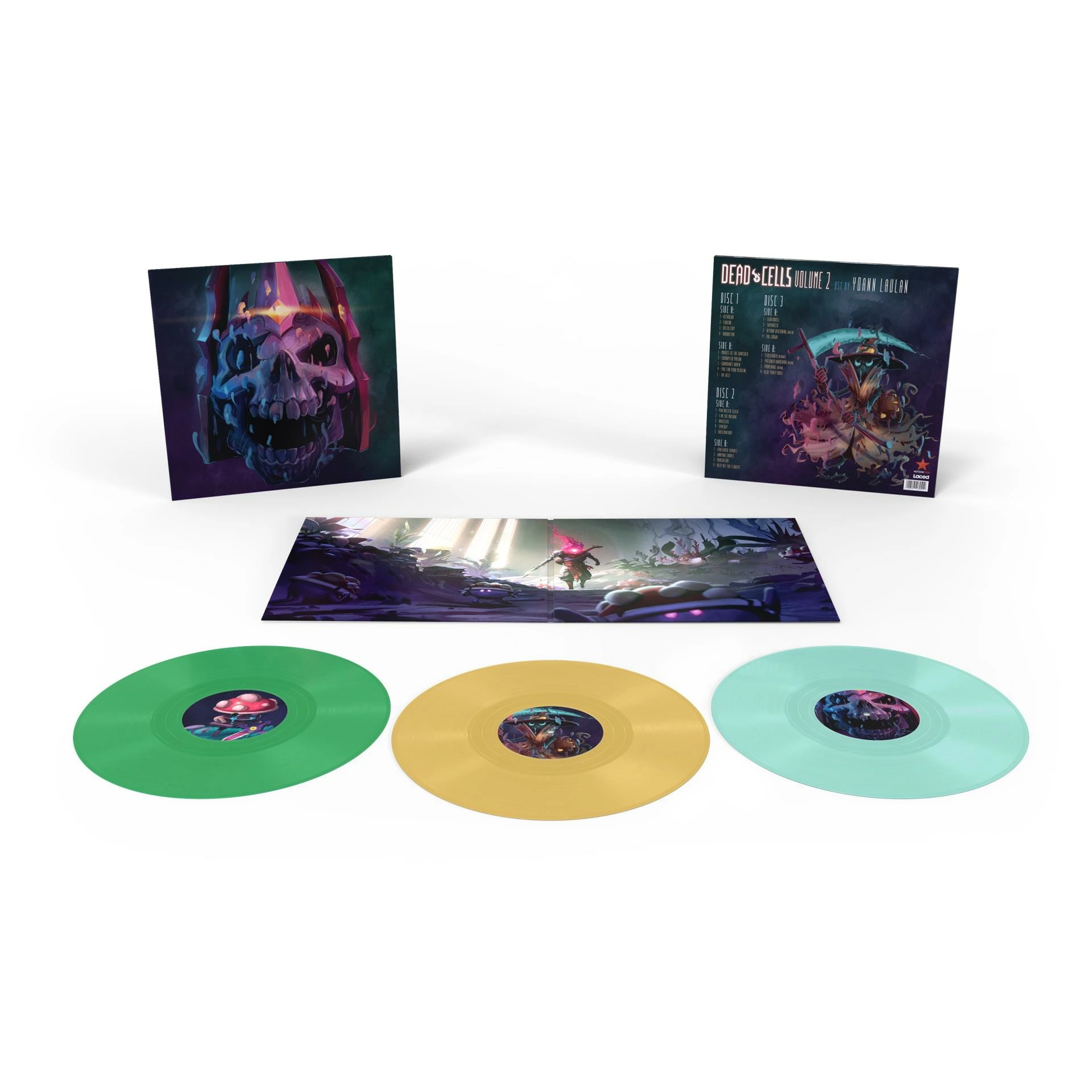 Dead cells: volume 2 original soundtrack - 3-lp green, ochre & light ...