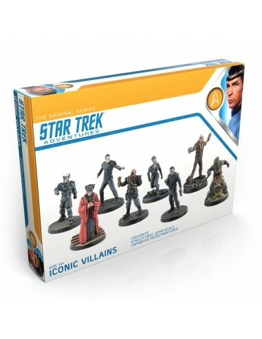 Star trek adventures: 32mm miniatures, iconic villains