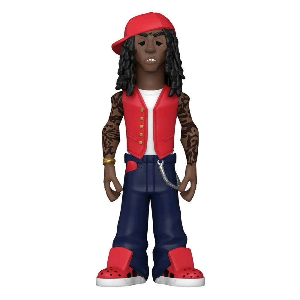 Lil wayne vinyl gold figurine lil wayne 13 cm - Mini-Figurines