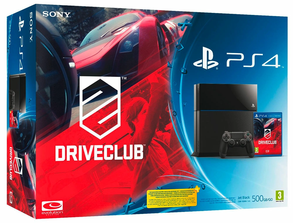 Console PS4 Driveclub - 500 Go