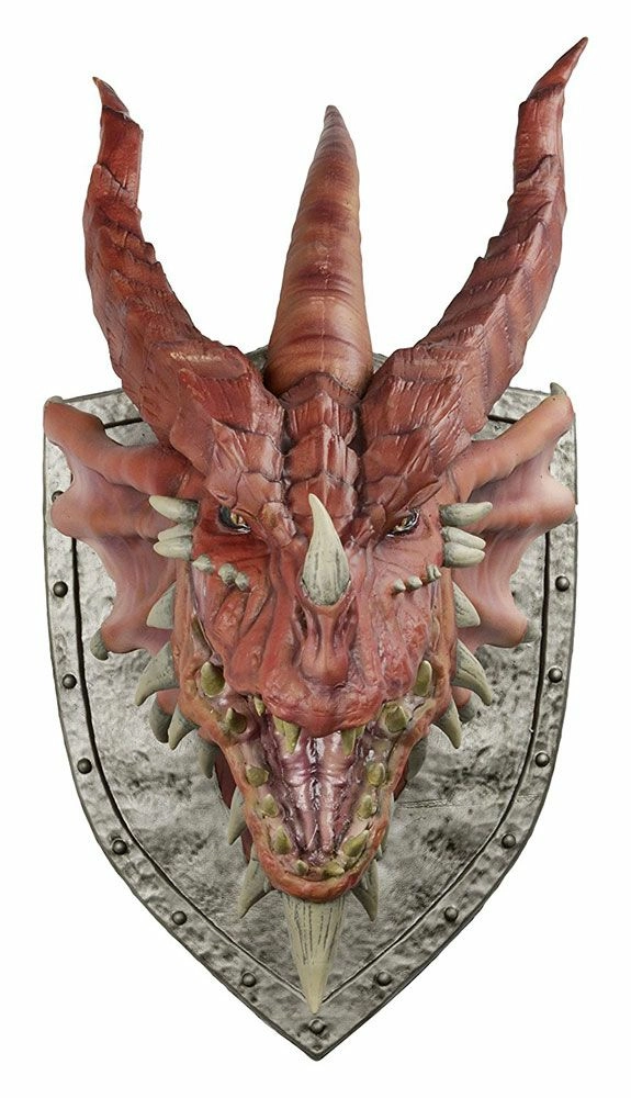 Dungeons & dragons trophée mural red dragon (mousse/latex) 81 cm