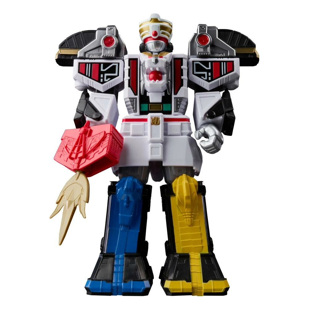 Mighty morphin power rangers figurine retro style 2022 mega tigerzord 18 cm
