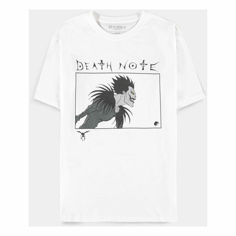 Death note t-shirt ryuk & the death note logo (l)