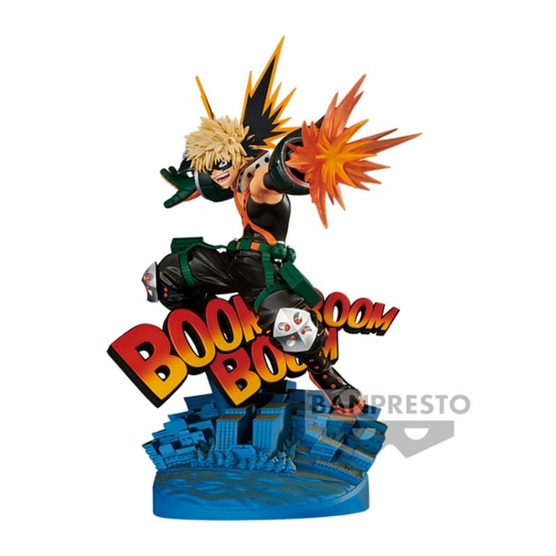 My hero academia - katsuki bakugo the brush - figurine dioramatic 20cm