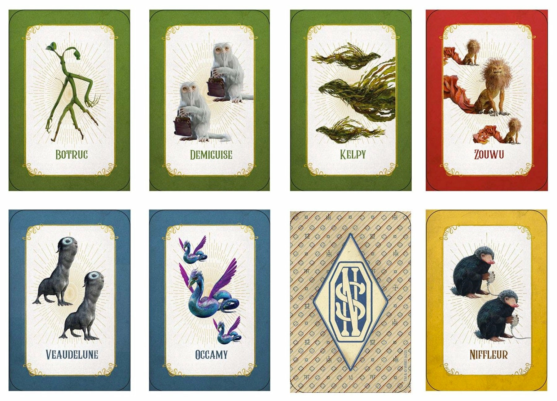 Les animaux fantastiques - la valise des créatures de norbert d.