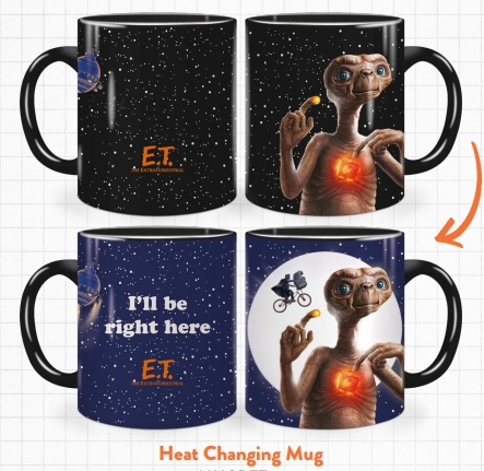 E.t. - mug thermoréactif : Référence Gaming