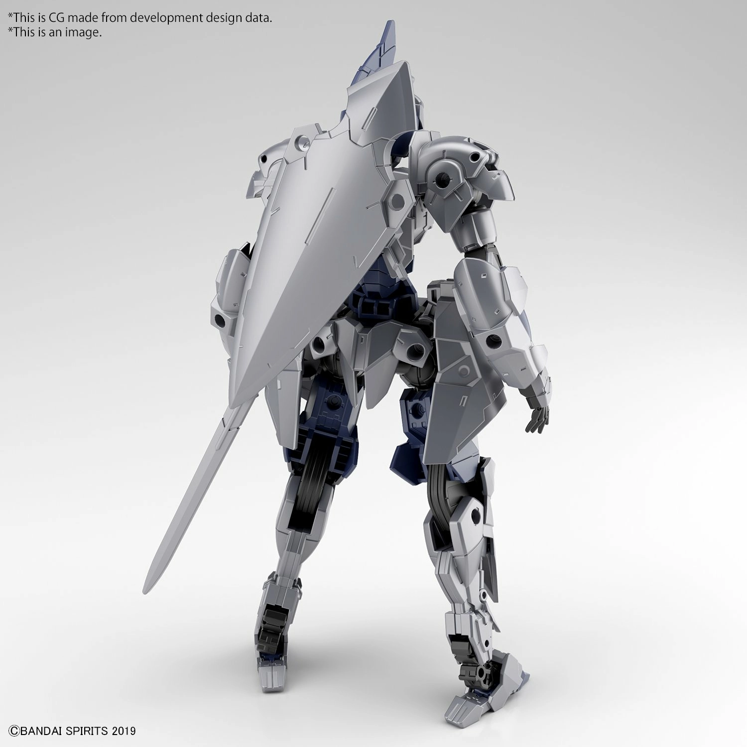 30mm - 1/144 exm-a9k spinatio (knight type) - model kit