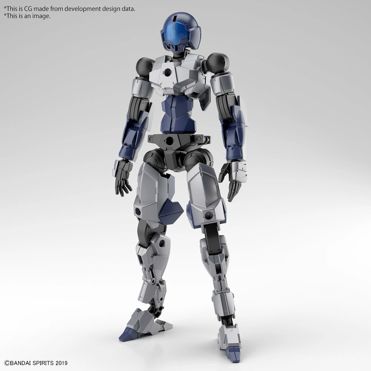 30mm - 1/144 exm-a9k spinatio (knight type) - model kit