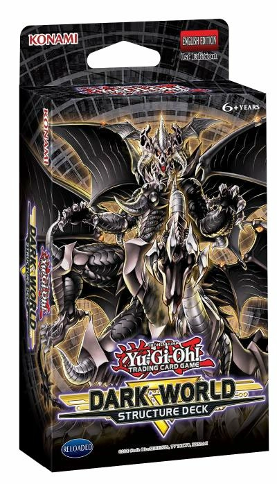 Yu-gi-oh! présentoir structure deck dark world (8) anglais