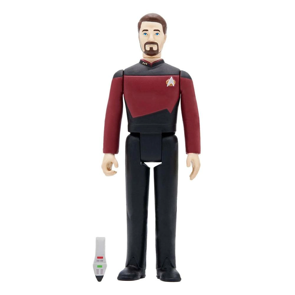 Star trek: the next generation reaction figurine wave 2 commander riker ...
