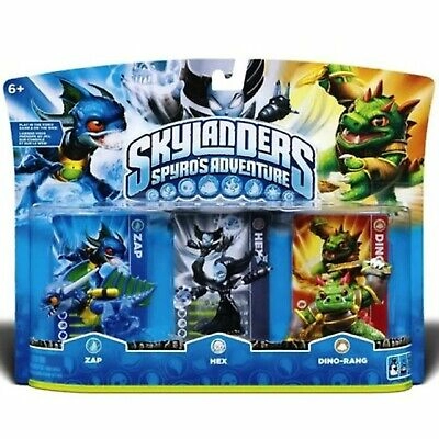 Figurine skylanders : spyro's adventure - hex + zap + dino rang - Jeux ...