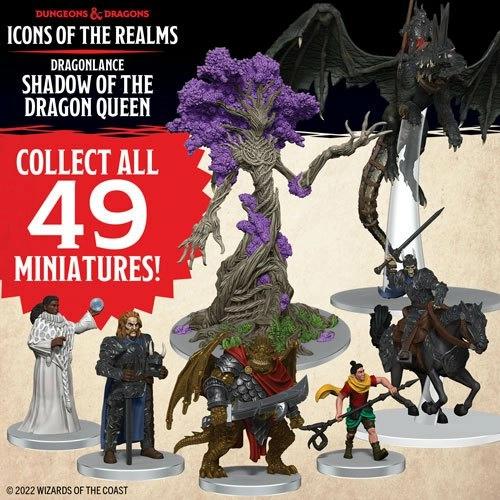 D&d icons of the realms : dragonlance (set 25) booster brick (8)
