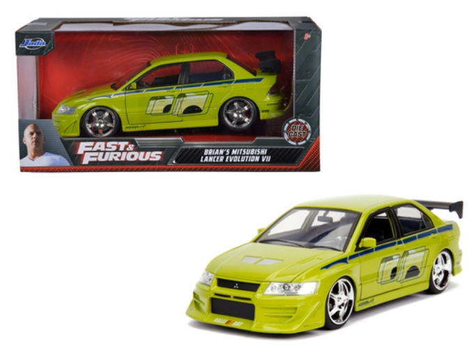 Fast & furious - brian's mitsubishi lancer evolution vii 2002 - 1:24