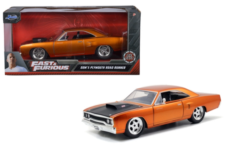 Fast & furious - dom's plymouth road runner 1970 - 1:24