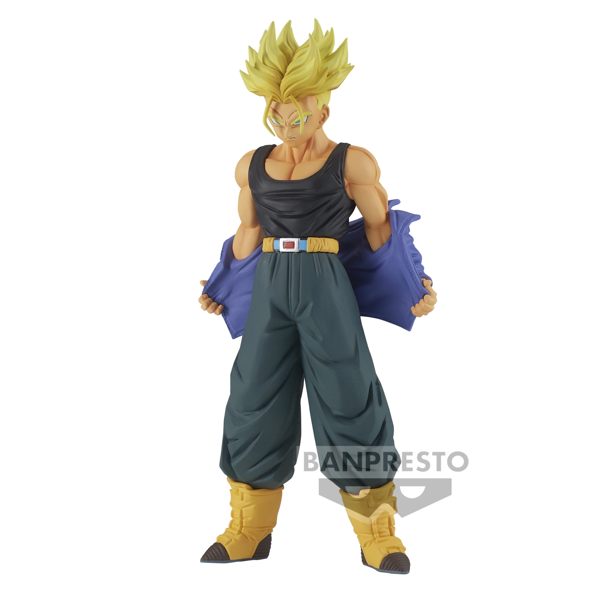 Dragon ball z - super sayan trunks - figurine solid edge works 21cm
